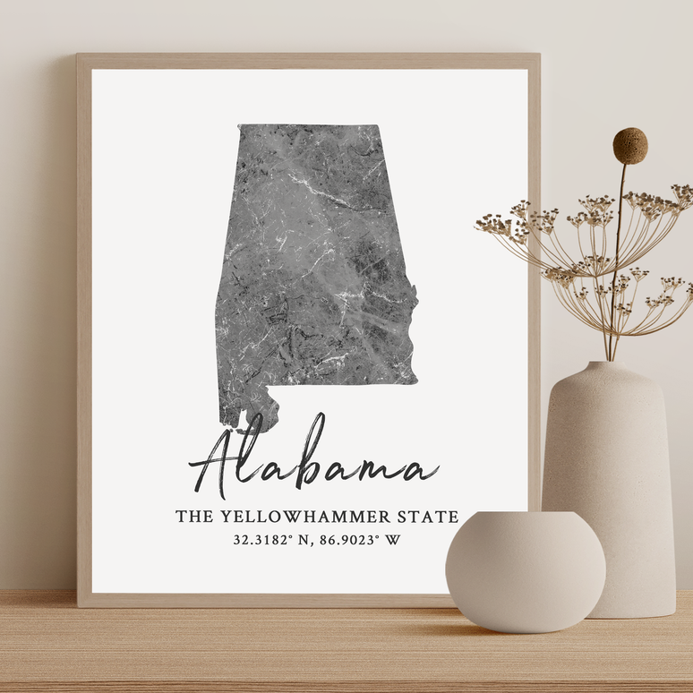 State Map Collection – Westbrook Print Shop